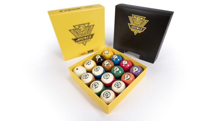 Predator Arcos II Reserve Pool Ball Set available at - The Billiard Store