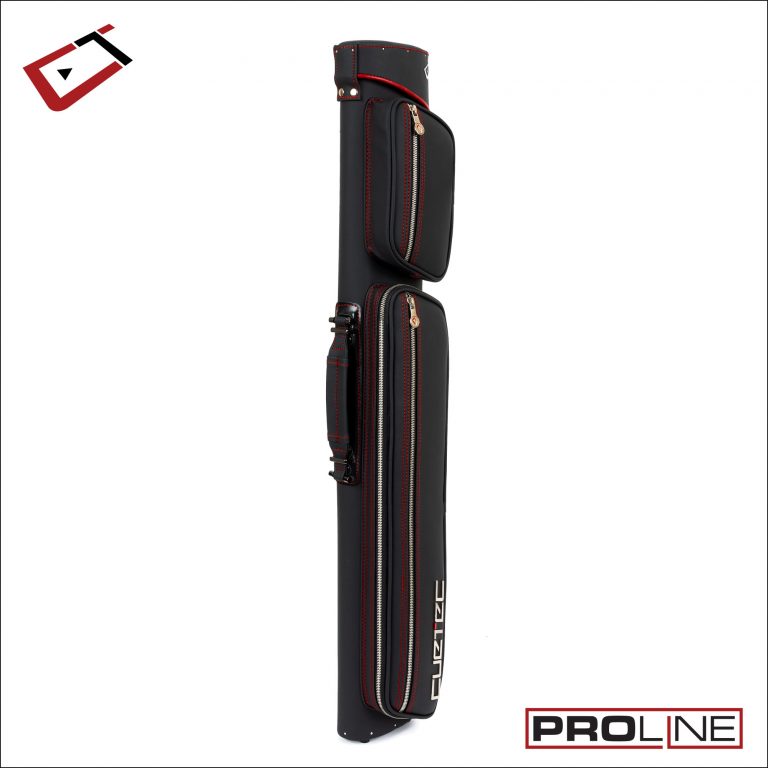Cuetec Pro Line Black 2×4 Hard Pool Cue Case - The Billiard Store