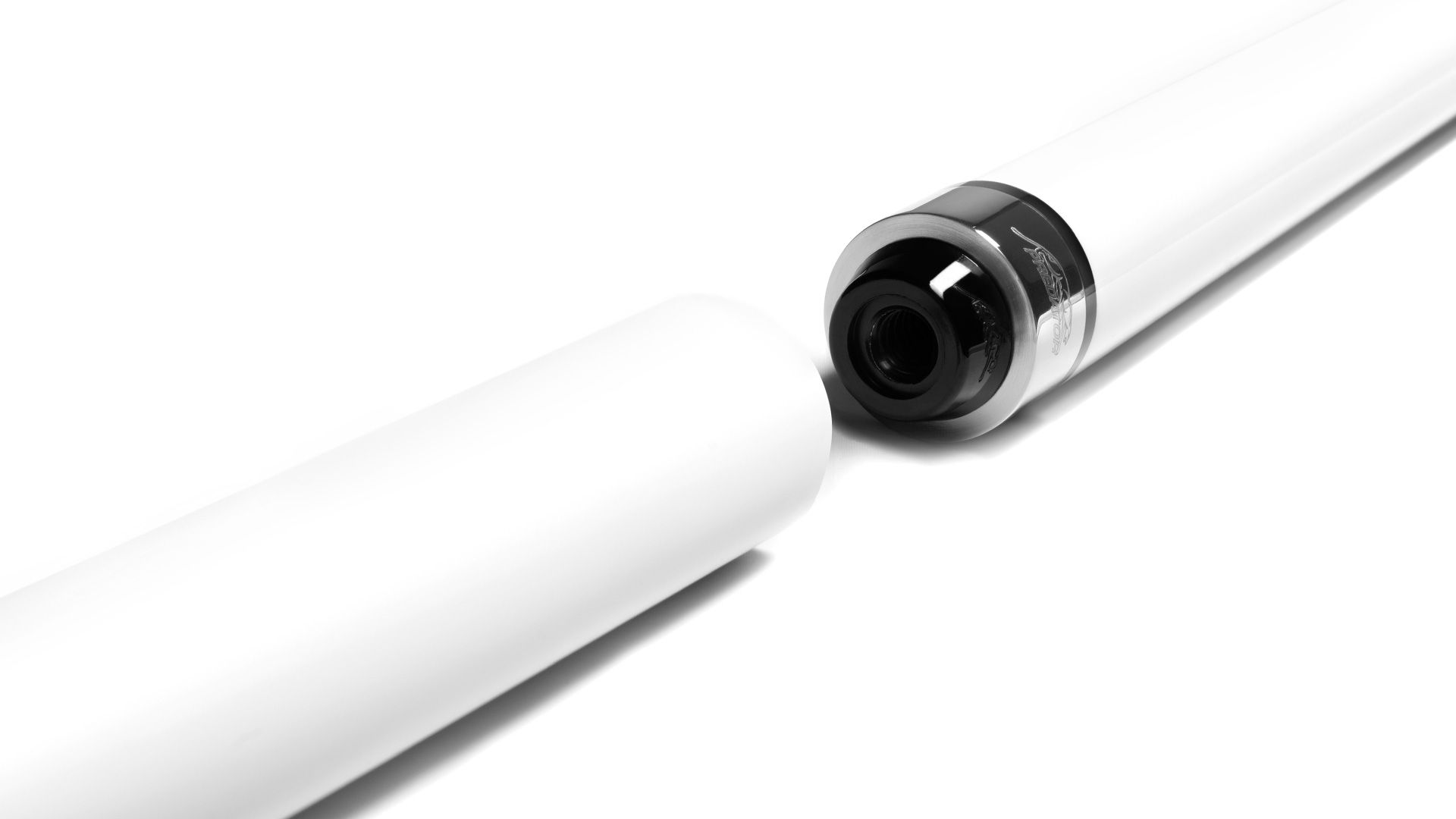 Predator 8" QR2 Cue White Extension with Bumper - The Billiard Store