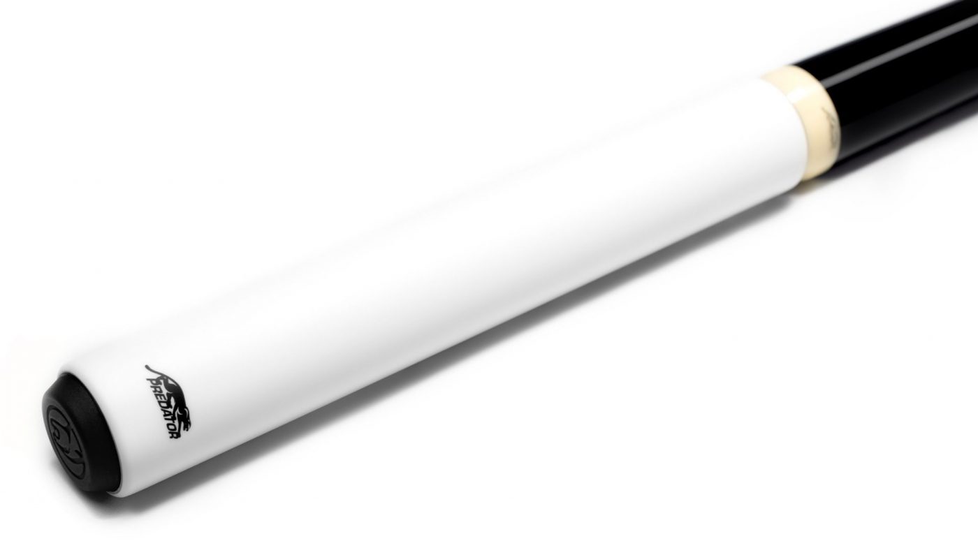 Predator 8" QR2 Cue White Extension with Bumper - The Billiard Store