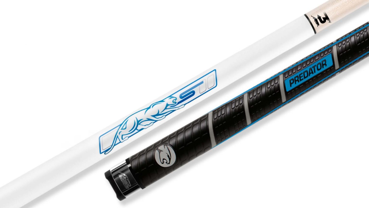 Predator Sport 2 Volt White Sport Wrap Pool Cue - The Billiard Store