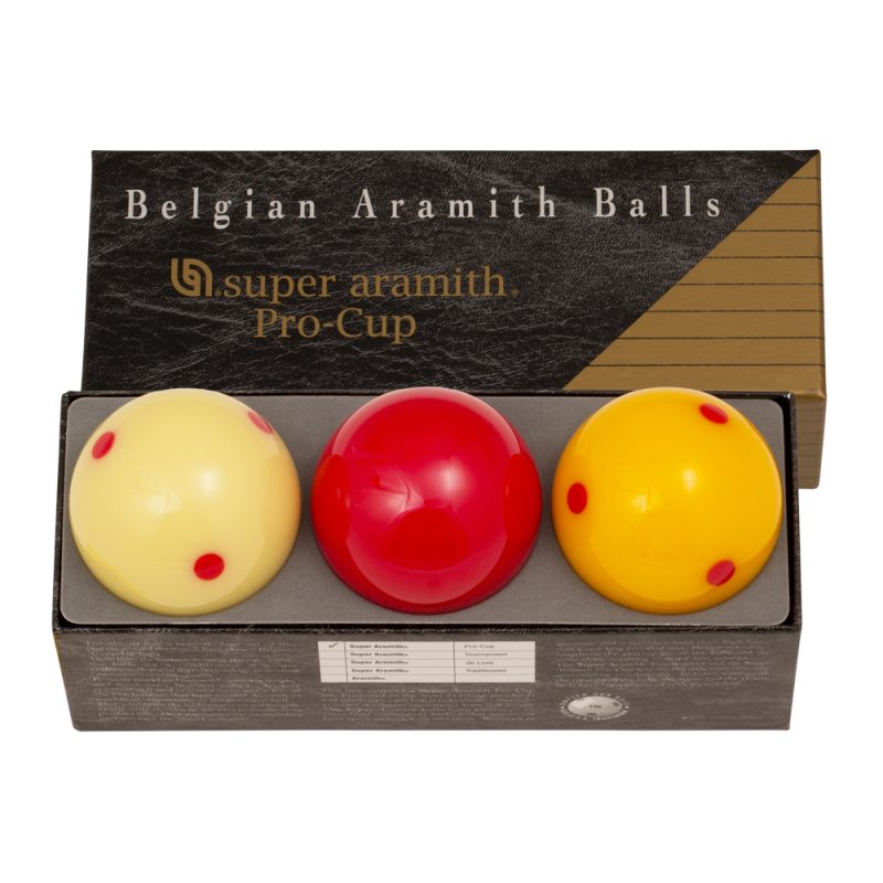 Super Aramith PRO-CUP Carom Ball Set - The Billiard Store